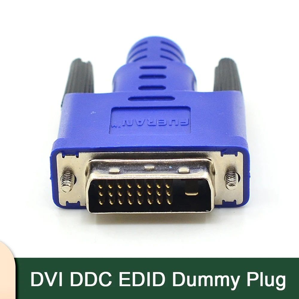 2560x1600p@60Hz Virtual Display Adapter DVI DDC EDID Dummy Plug ...