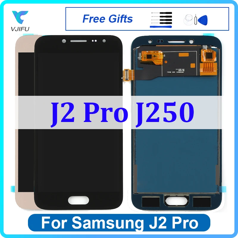 J250 Screen For Samsung Galaxy J2 pro 2018 LCD Display Touch Panel ...