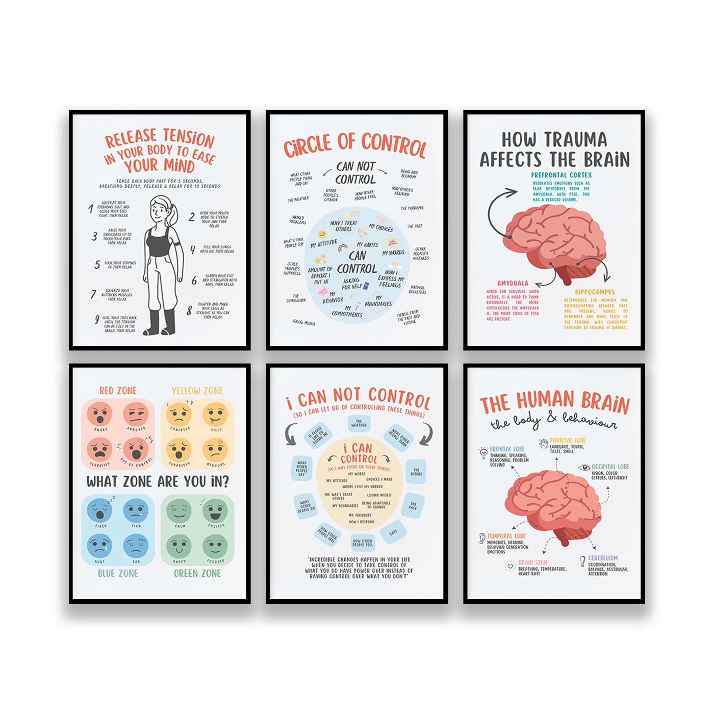 Healthy Body Healthy Mind Poster For Kids