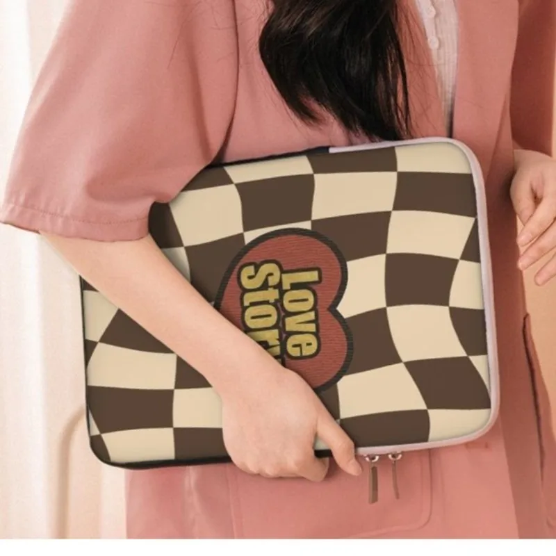 Ins-Plaid-Laptop-Sleeve-Case-10-11-12-13-14-15-Inch-MacBook-Air-A2681 ...