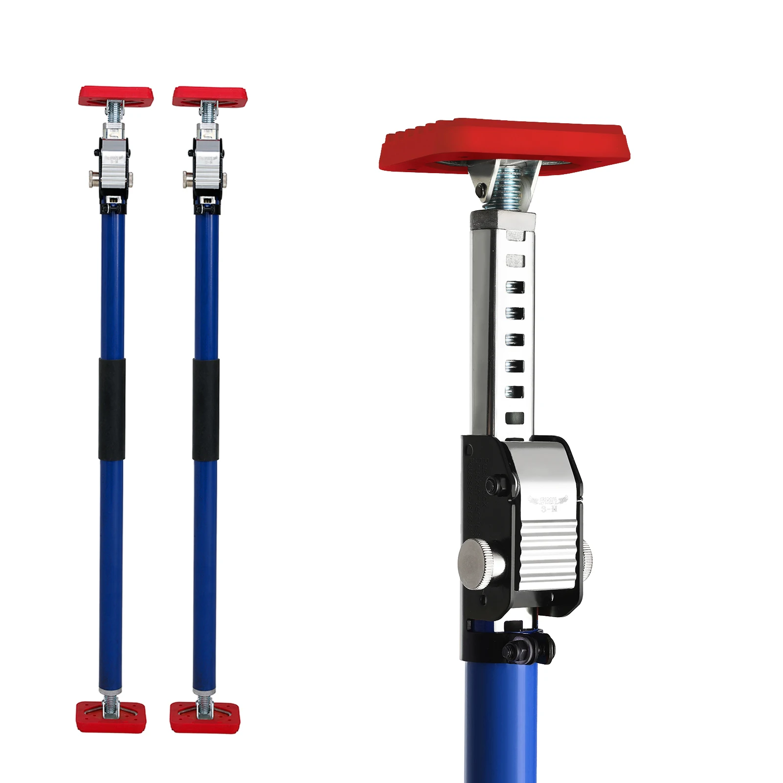 New-Support-Pole-Steel-Telescopic-Adjustable-Support-System-Support-Rod ...