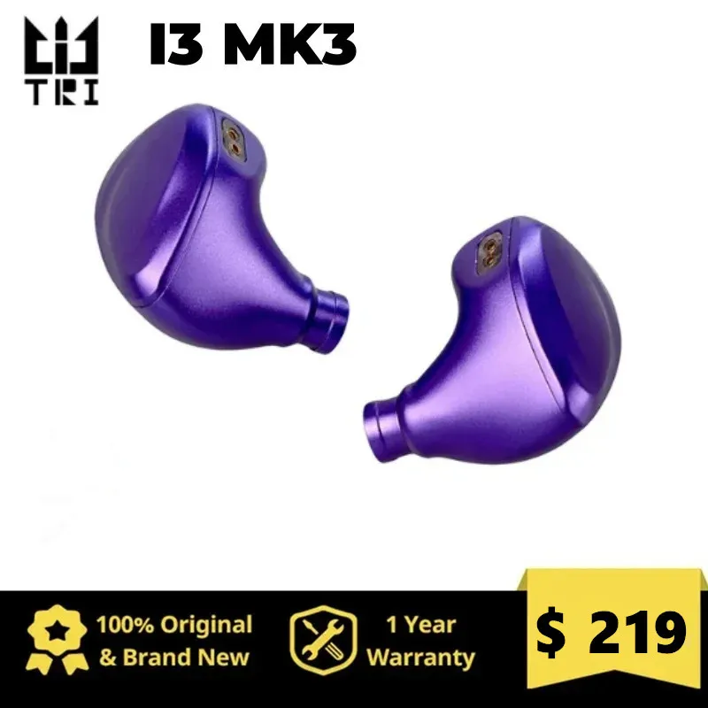 TRI-I3-MK3-3rd-Gen-Planara-BA-DD-Hybrid-Flagship-IEM-In-Ear-Monitor ...