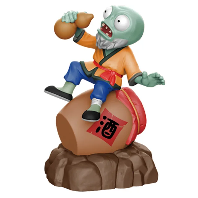 Plants vs Zombies Electromagnetic Shield Zombie Pull Back Car Monk Kung ...