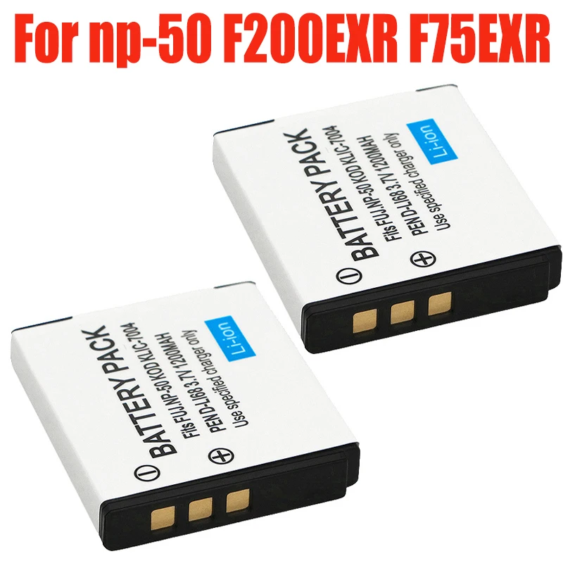 NP-50-FNP50-battery-for-Fujifilm-FinePix-F200EXR-F75EXR-F70EXR-F100fd ...