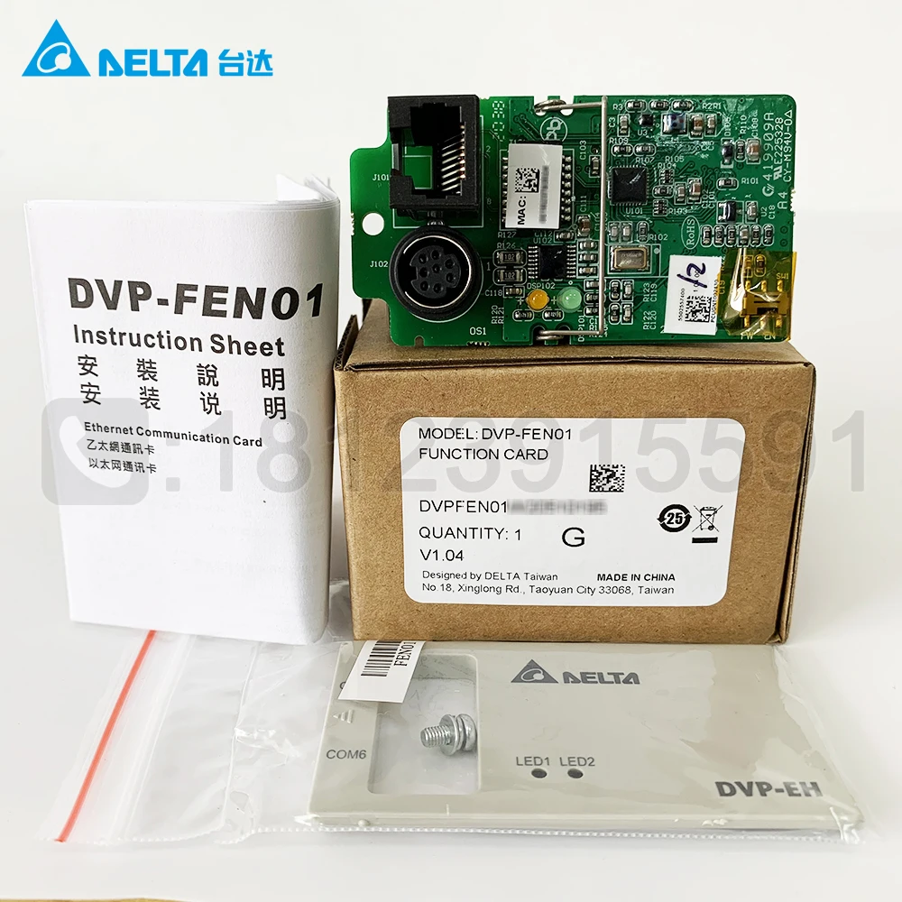 Delta-Delta-Ethernet-Communication-Card-DVP-FEN01-Is-Suitable-For-DVP ...