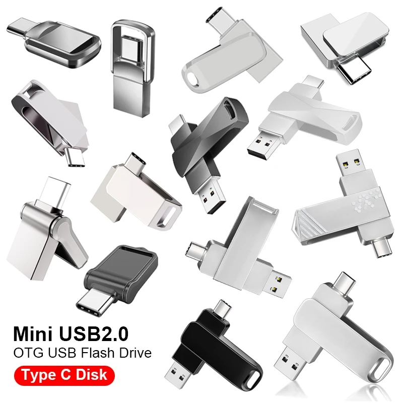 Dual-port-Flash-Drive-OTG-Type-C-USB2-0-Mobile-Phone-U-Disk-64GB-32 ...