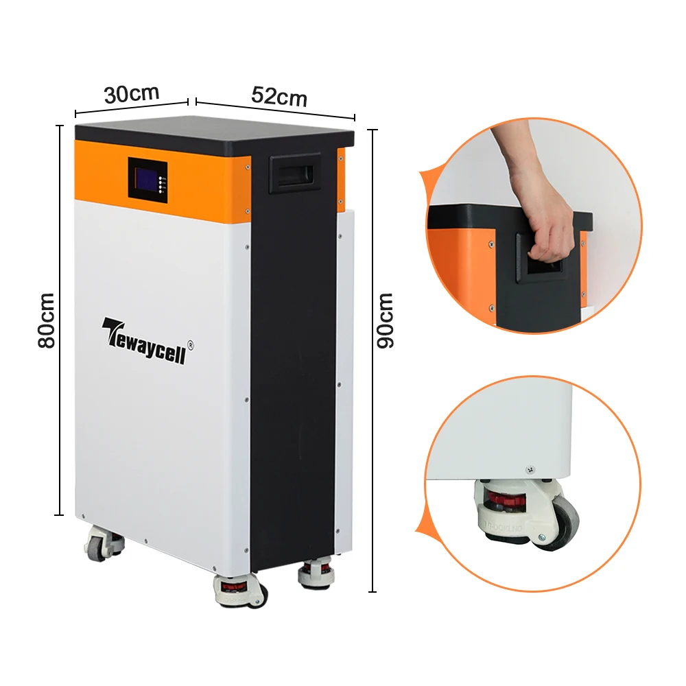 Nuova-batteria-15KWH-48V-300Ah-LiFePO4-310Ah-Powerwall-RS485-CAN ...