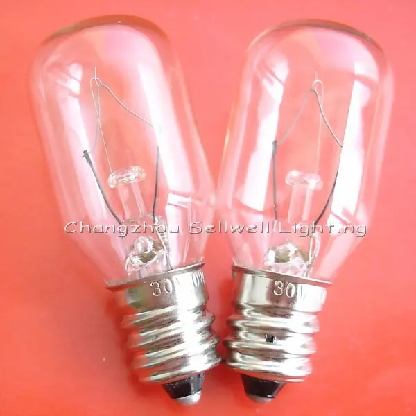 New!miniature Light Lamp 30v 10w E12 T20x48 Free Shipping A599 - Metal ...