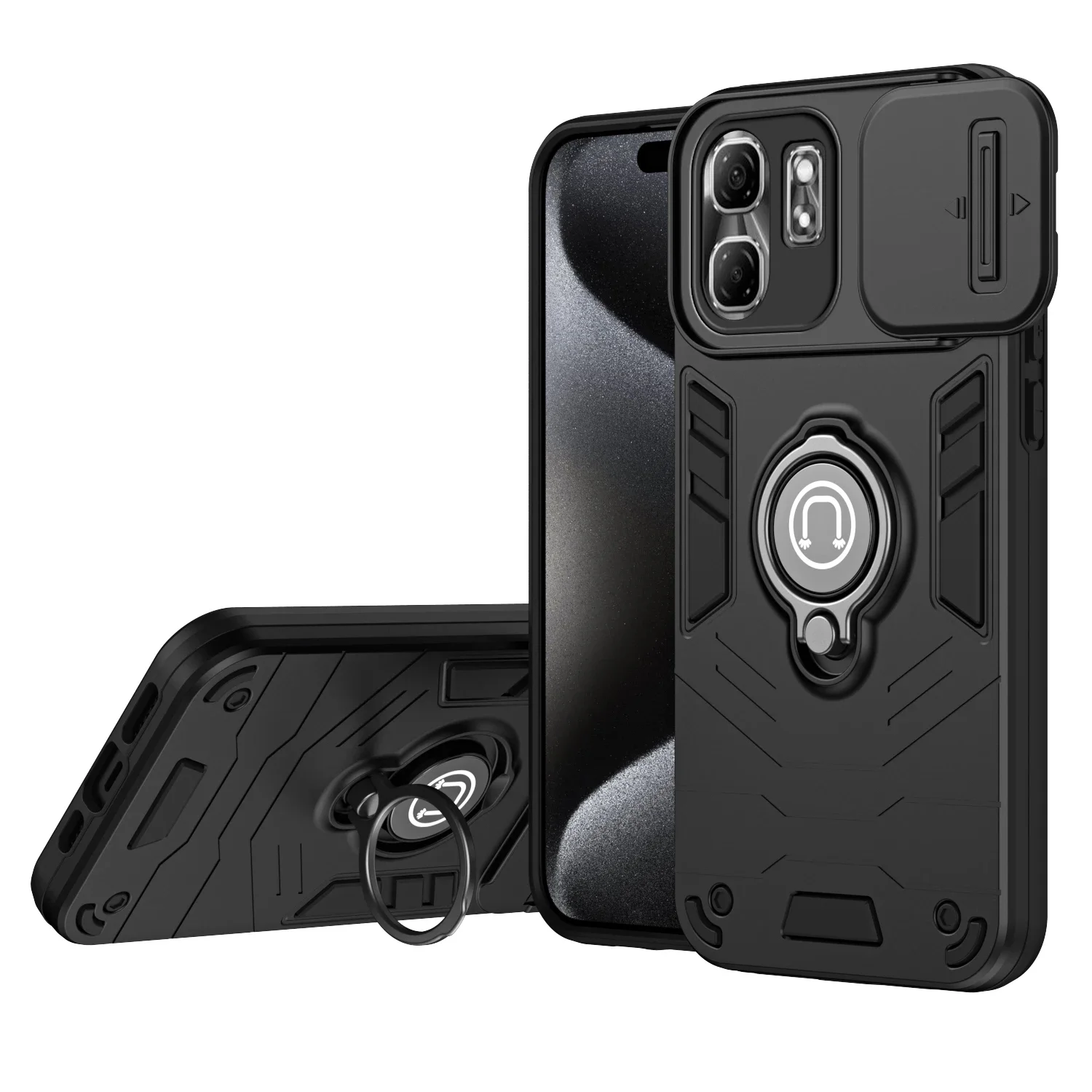 Rugged Armor Shockproof Phone Case For Infinix Smart 9 X6532 Hot 50i ...