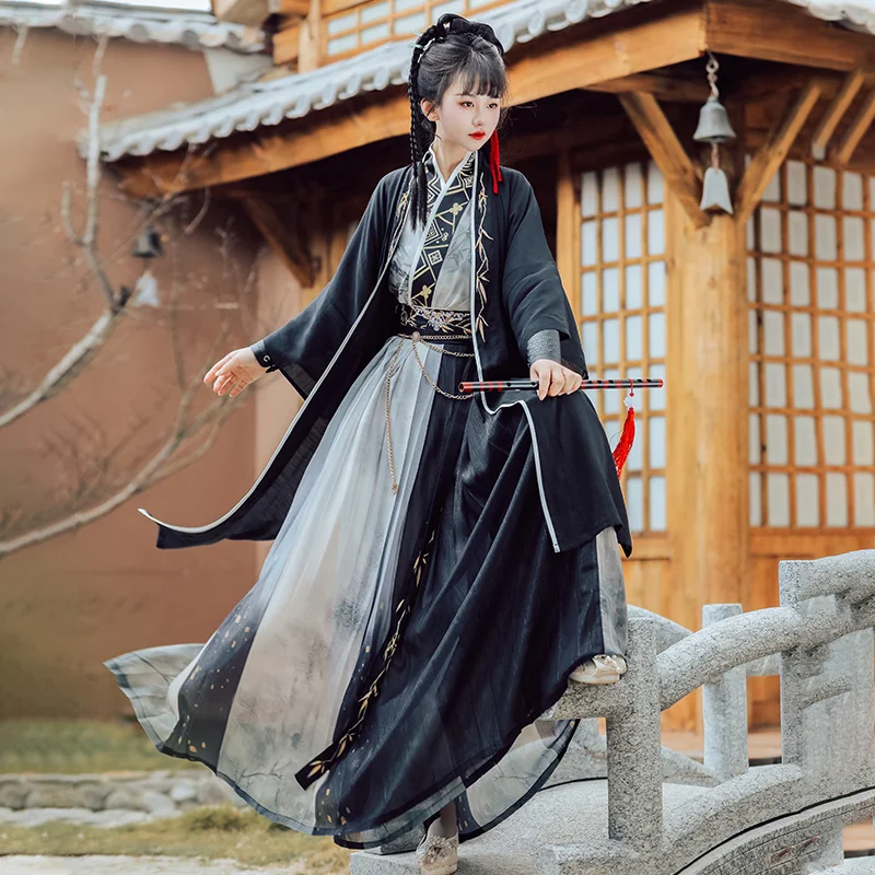 Women-Chinese-Traditional-Hanfu-Costume-Lady-Han-Dynasty-Dress ...