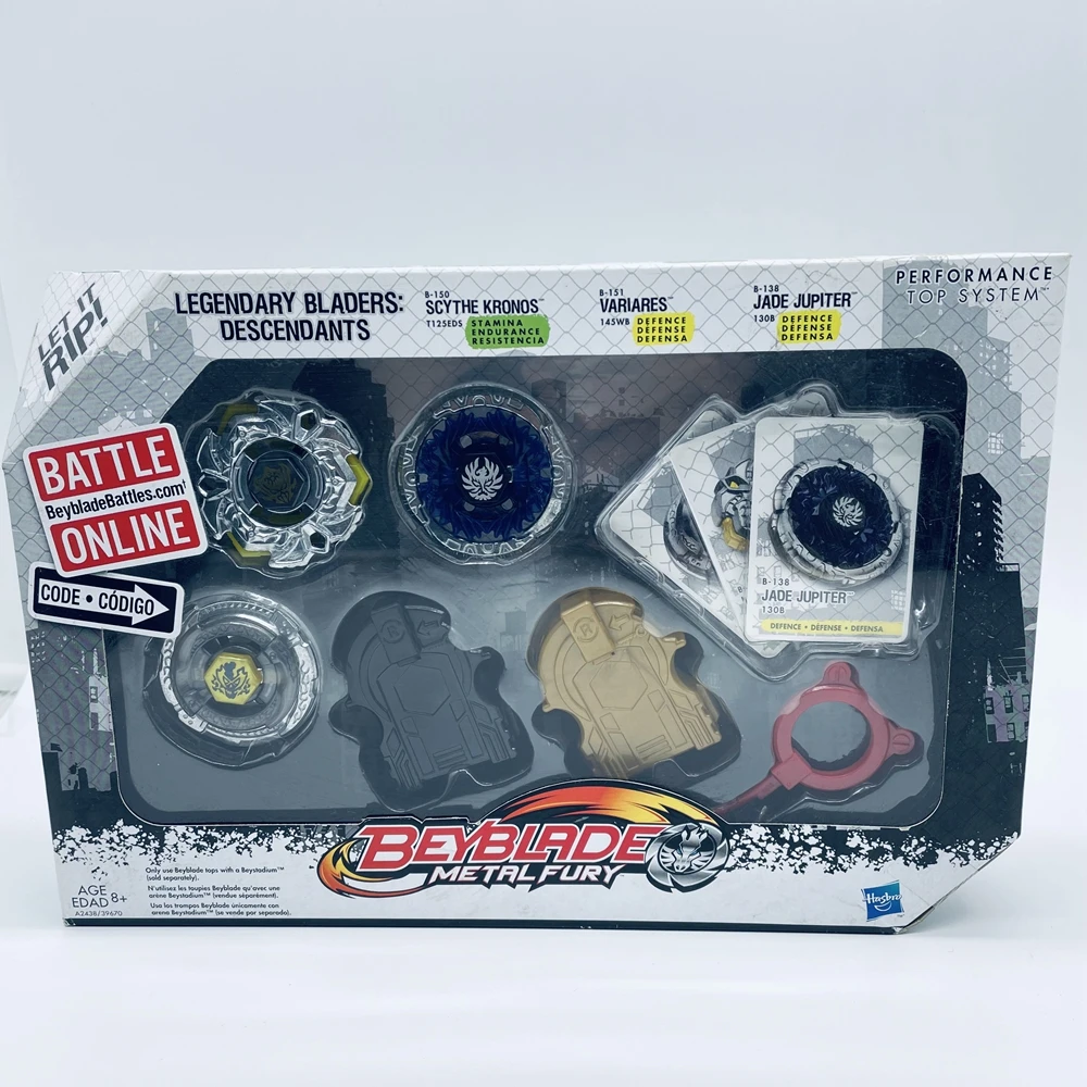 Beyblade Metal Fury The 10 Legendary Bladers