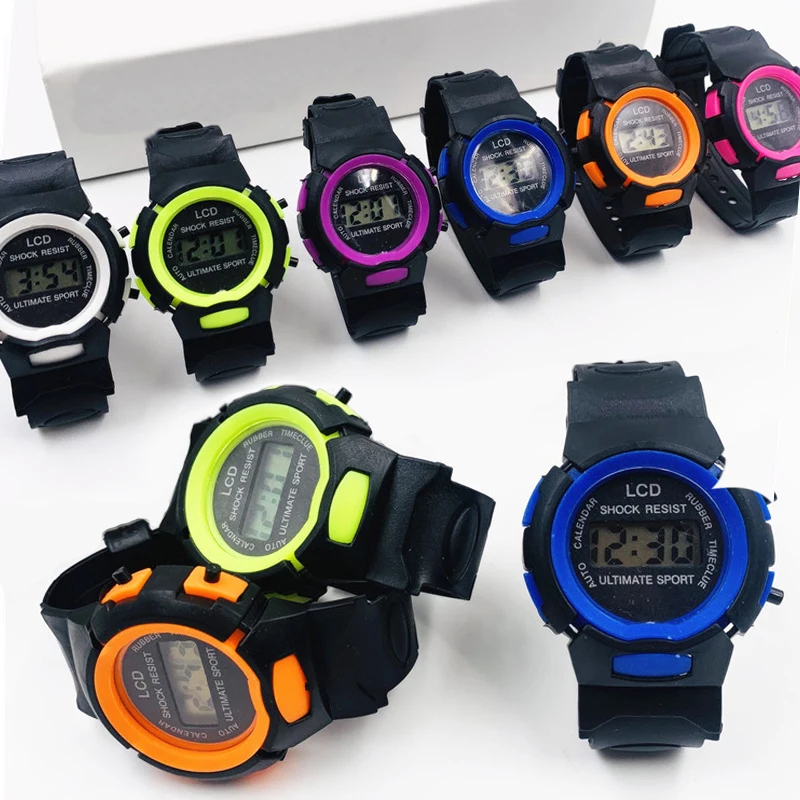 Children-Electronic-Watch-Sport-Kids-Watches-Silicone-Strap-LED-Digital ...
