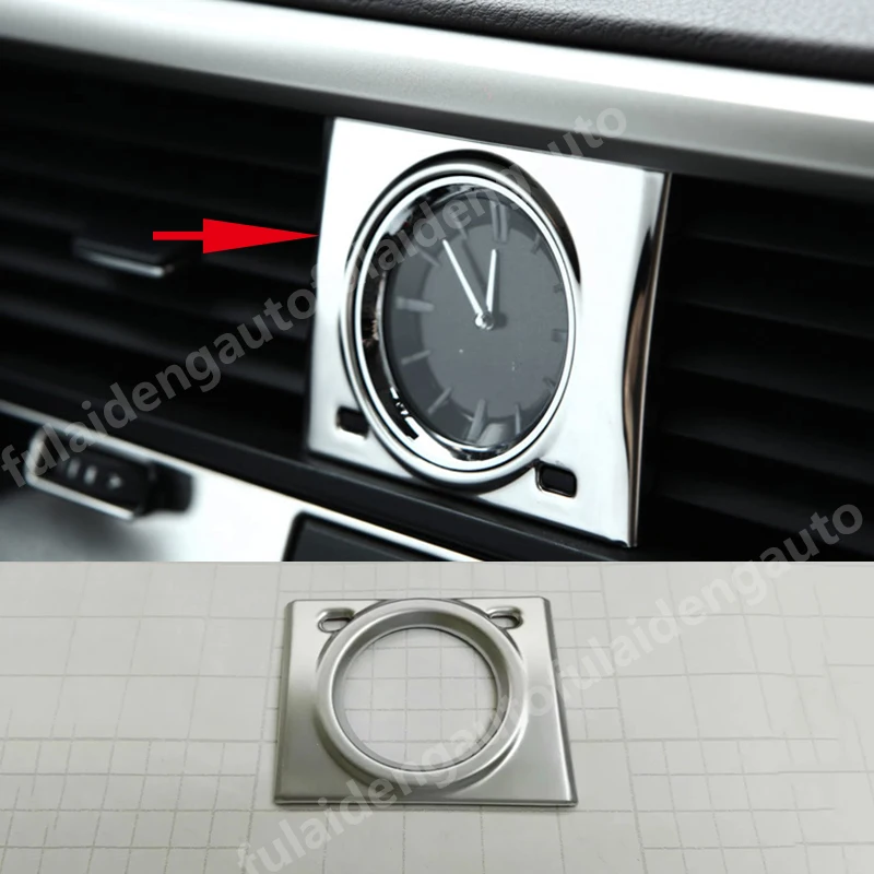 For-Lexus-RX-RX350-RX450H-2016-2020-Silver-Interior-Dashboard-Clock ...