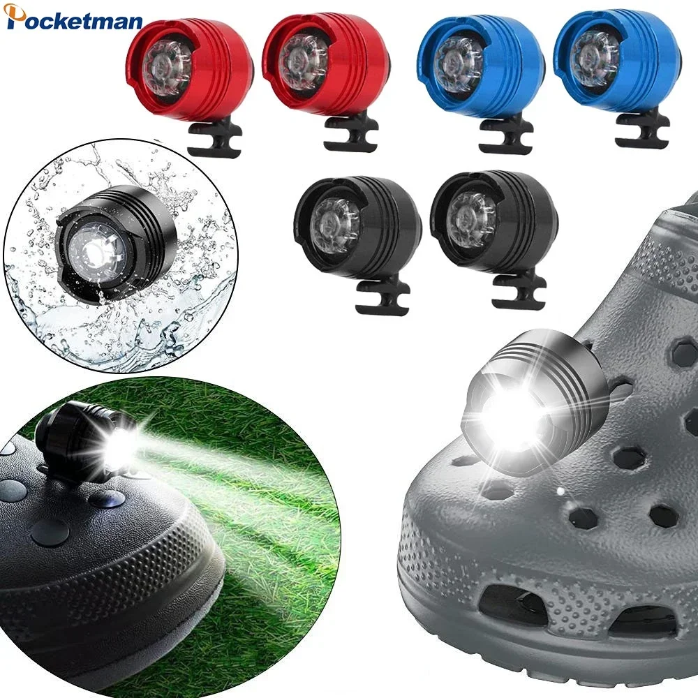 Headlamp-for-Shoes-ABS-Lights-Flashlight-Attachment-for-Slippers-IPX5 ...