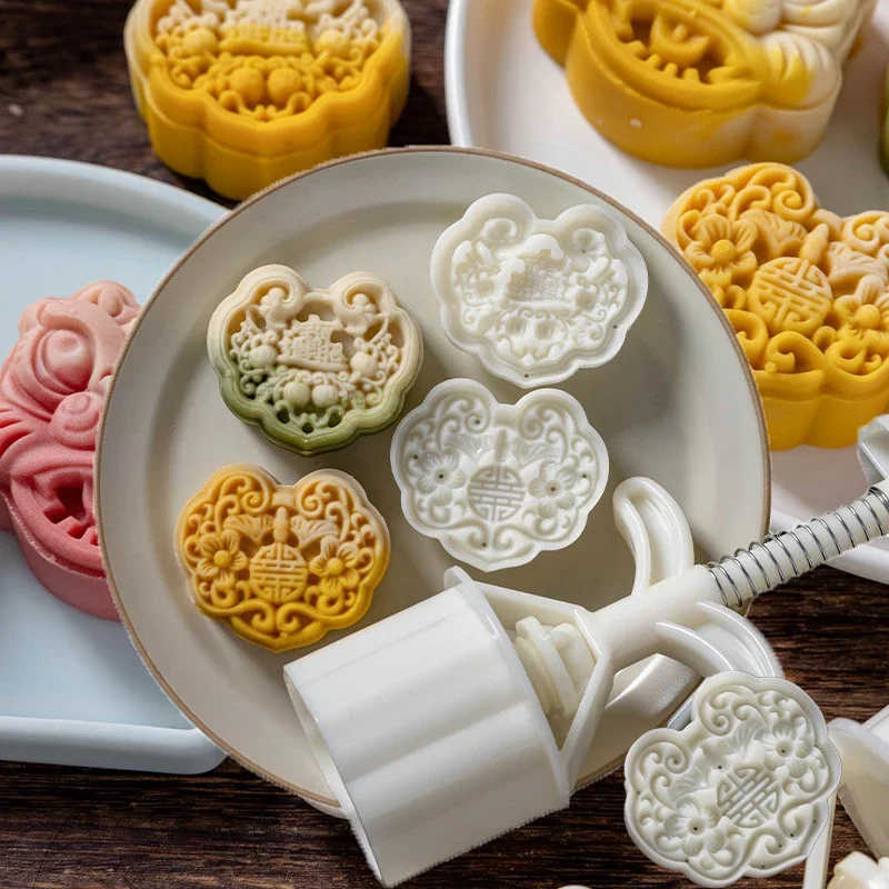 Mini-Mooncake-Mold-50g-75g-Mid-Autumn-Festival-Ruyi-Lion-Patterns ...