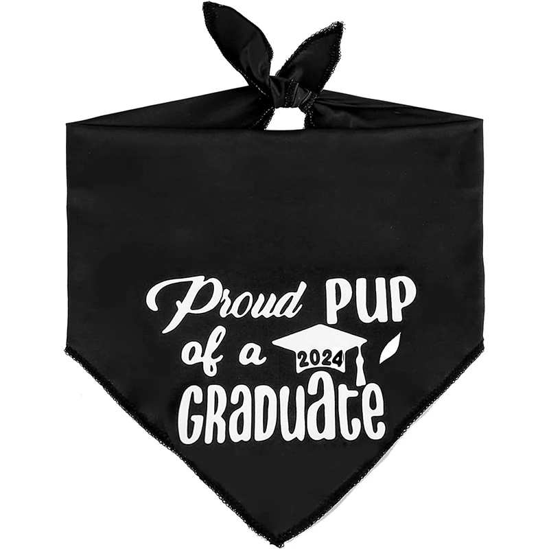 Proud-Pup-of-Graduate-Black-Dog-Pet-Bandana-Senior-Class-of-2024-High ...