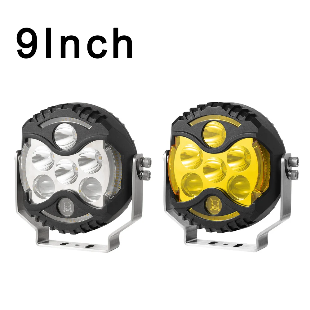 2Pcs-Led-Work-Light-100W-Car-Headlight-for-Auto-Truck-SUV-Offroad-12V ...