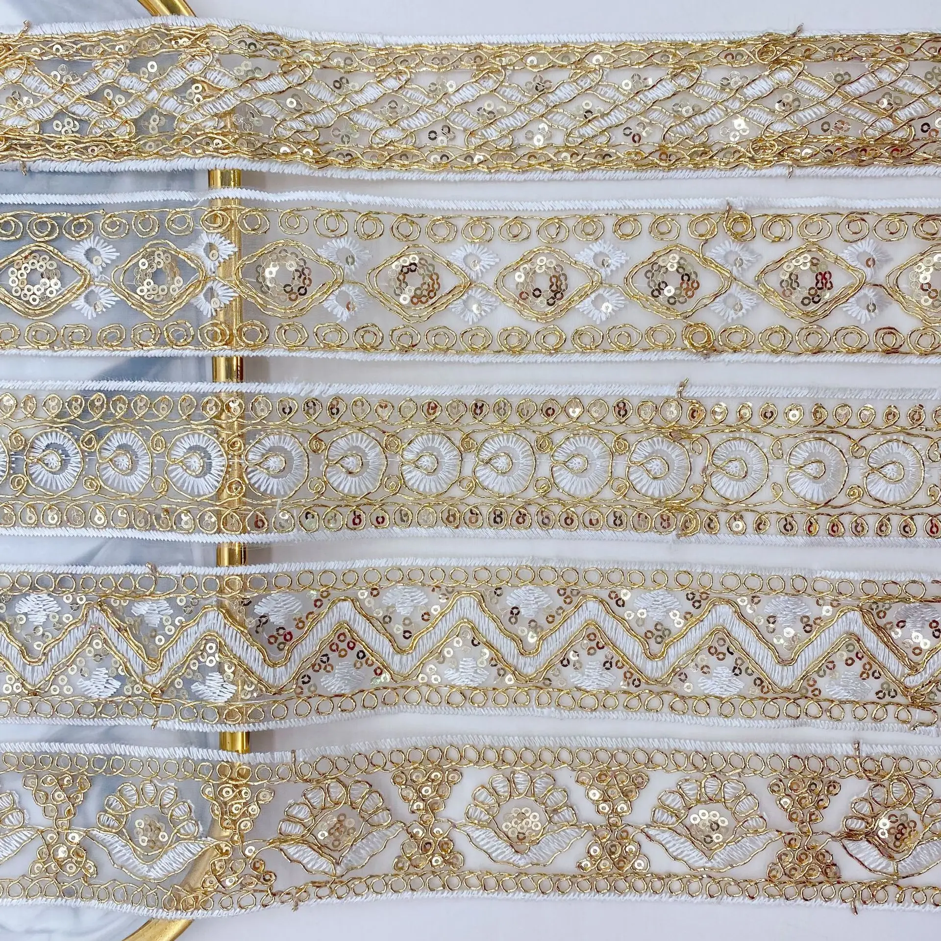 3Yards Of Wholesale National Style Embroidery Lace Fabric DIY Luxcy ...