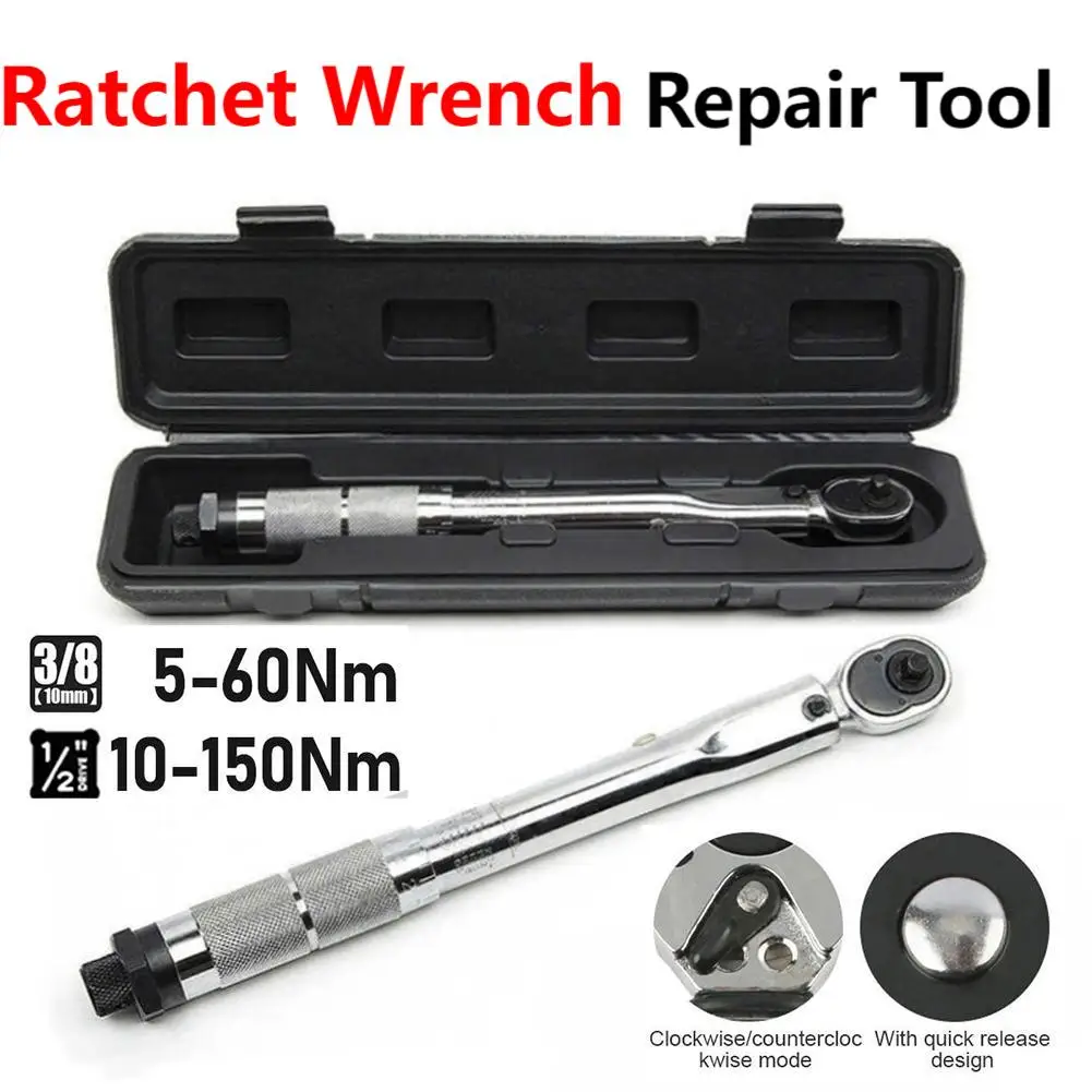 Ratchet-Torque-Wrench-Square-Drive-5-60N-m-Reversible-Ratchet-Key-3-8 ...