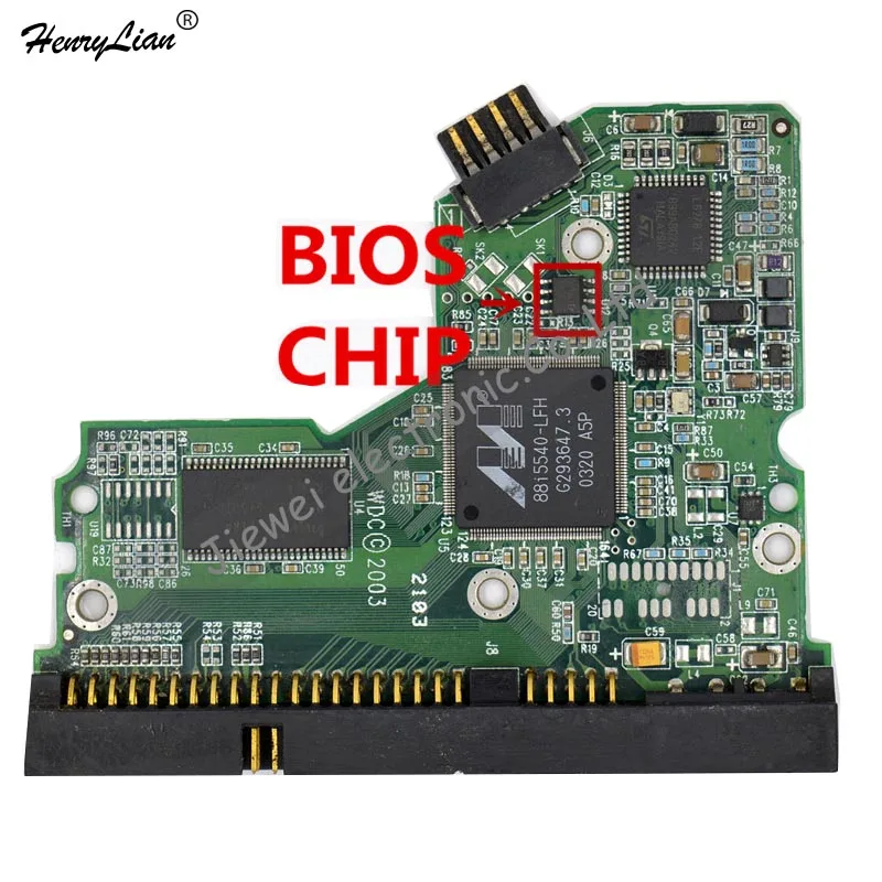 HDD-PCB-FOR-LOGIC-BOARD-BOARD-NUMBER-2060-701310-004-STICK-2061-701310 ...