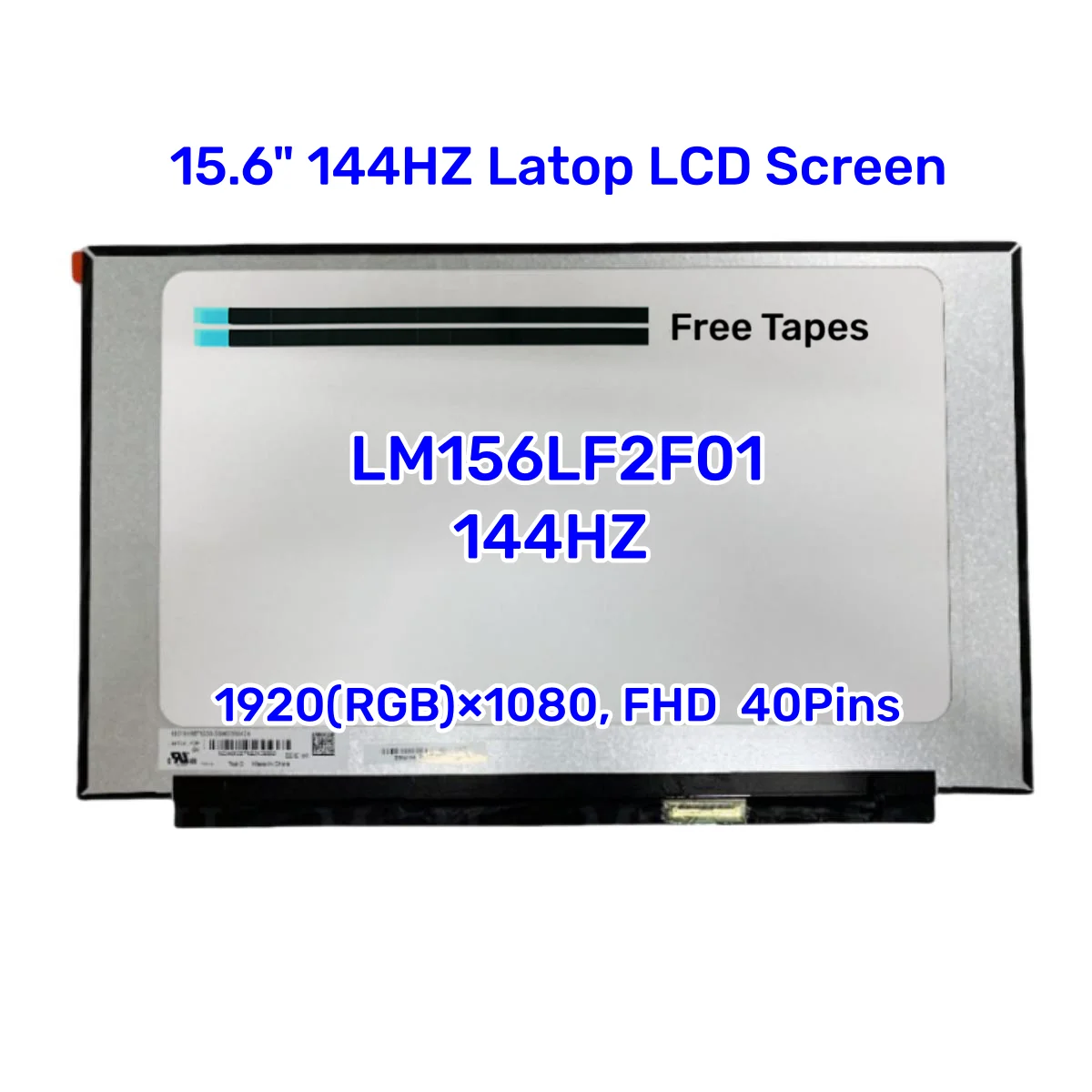 NEW-15-6-144Hz-Laptop-LCD-Screen-LM156LF2F01-For-ASUS-FX505-FX506-FX507 ...