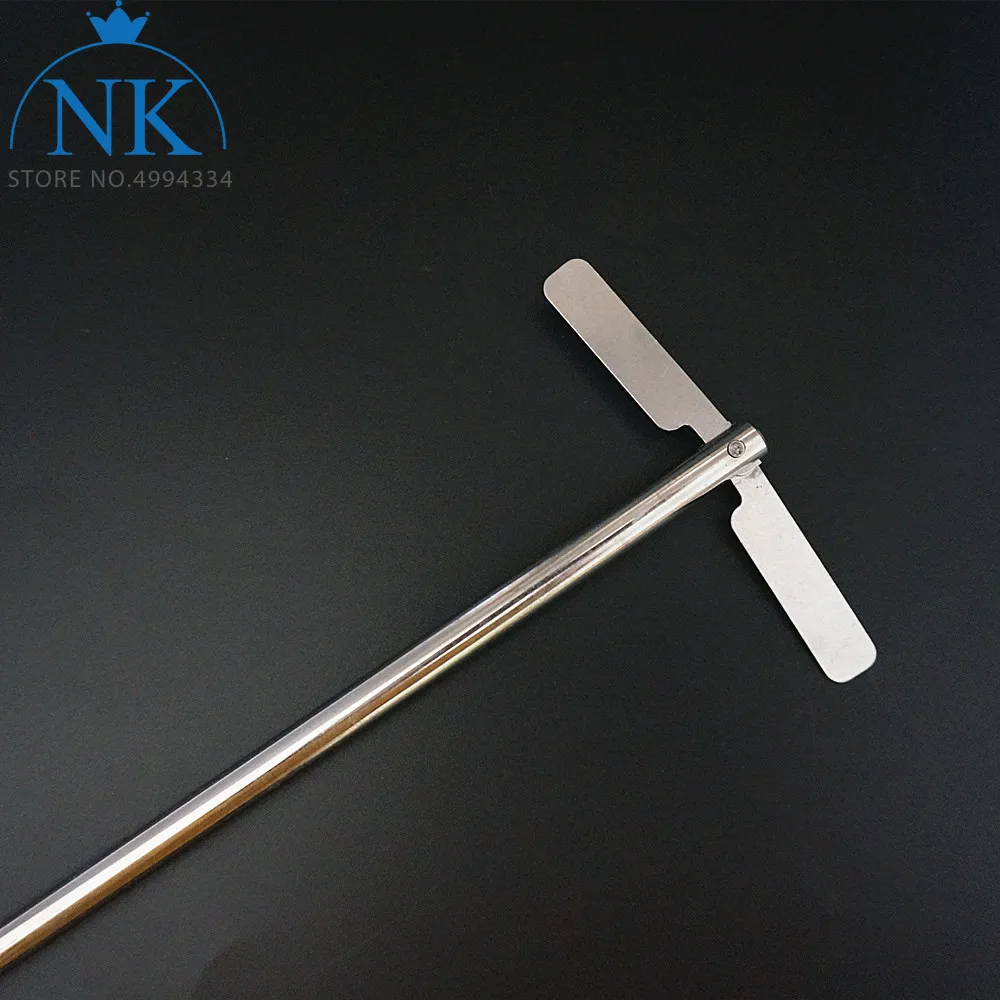 1pcs-lab-stainless-steel-two-leaf-folding-Centrifugal-stirring-paddle ...