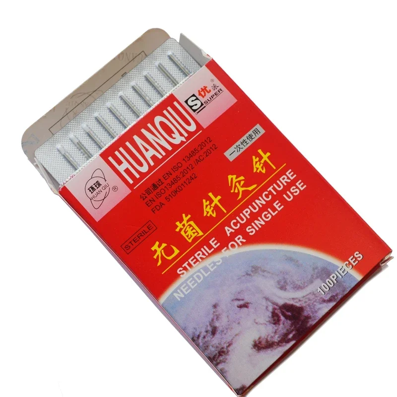 10 BOXES HUANQIU DISPOSABLE TCM ACUPUNCTURE NEEDLES,FILIFORM NEEDLE ...