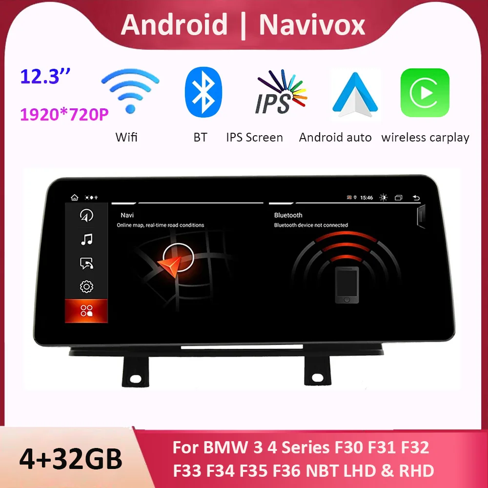 F30-Android-Radio-12-3-HD-Touch-Screen-CarPlay-WIFI-BT-GPS-Navigation ...
