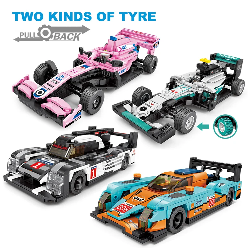City-Speed-Champions-F1-Racing-Sports-Car-Model-Building-Block-MOC ...