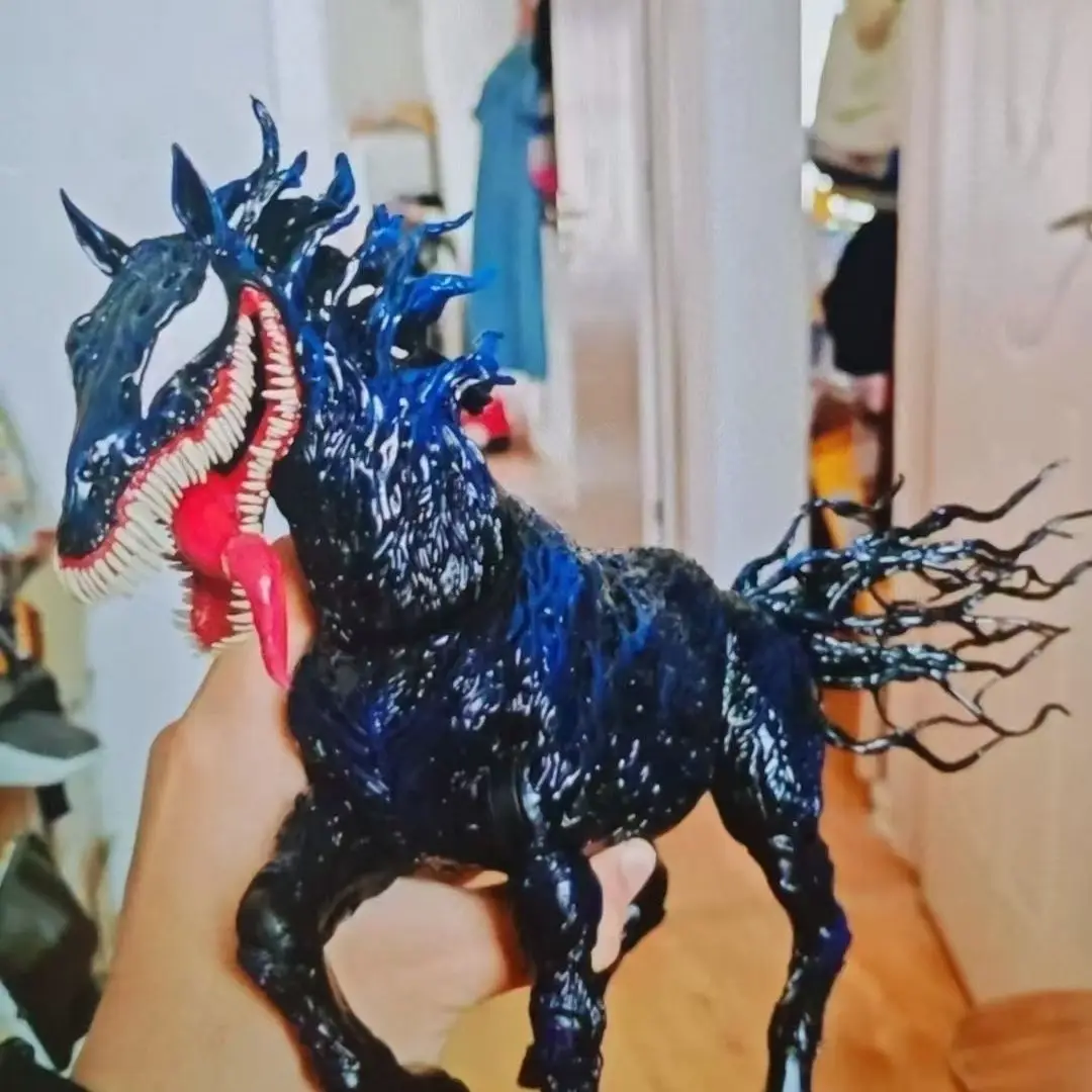 Figuras-de-Venom-The-Last-Dance-figura-de-Anime-de-caballo-Venom ...