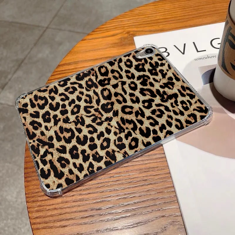 Leopard Print Painting Tablet Case for iPad 5 6 Gen 9.7 (P460)