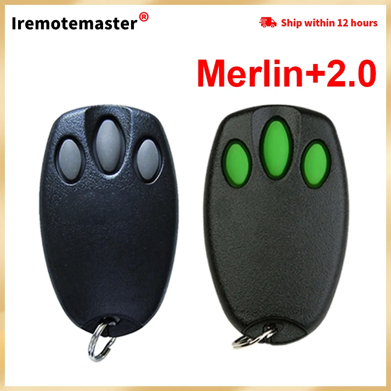 For-Merlin-2-0-E940M-E945M-E950M-E943M-Garage-Gate-Door-Remote-Control ...