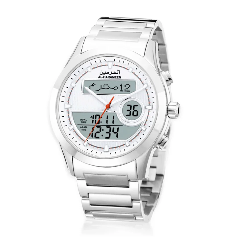 Muslim-Watch-for-Man-with-Pray-Time-Azan-and-Qibla-Islamic-Wrist-Prayer ...