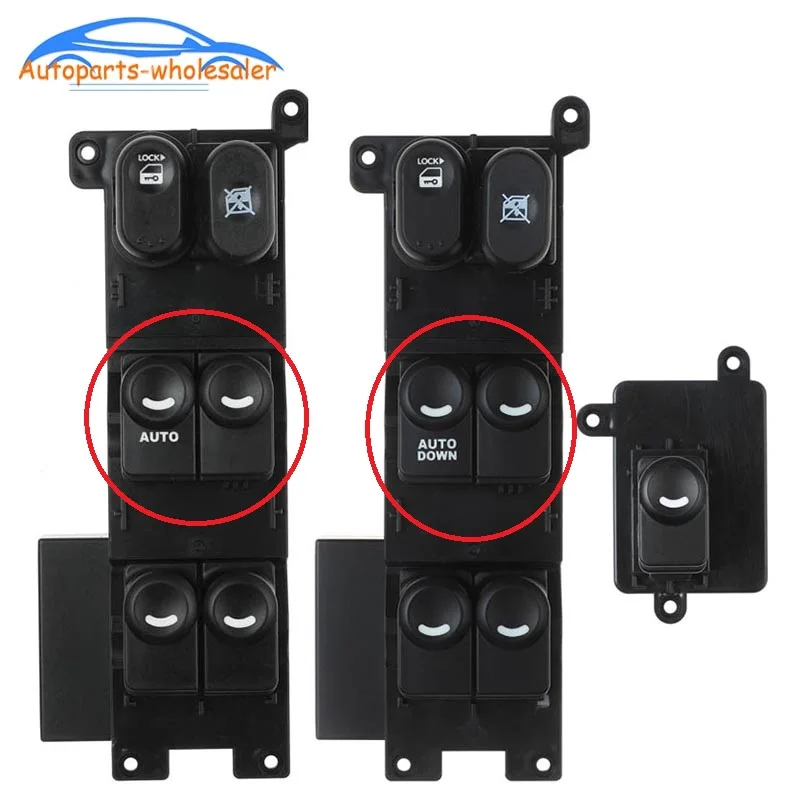 Car Electric Power Window Master Control Switch Regulator Button LHD ...