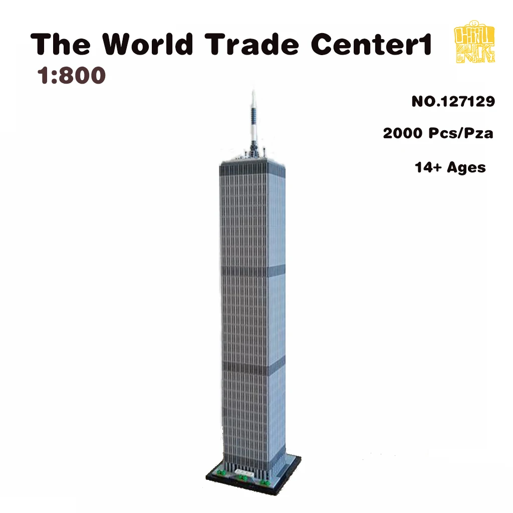 MOC-127129 The World Trade Center1 Skyscraper Model With PDF Drawings ...