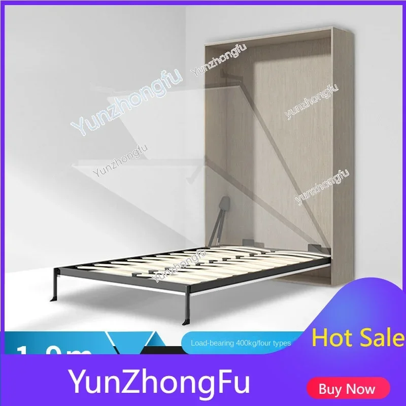 Automatic-Foot-Invisible-Bed-Front-Flip-Hidden-Bed-Integrated-Folding ...