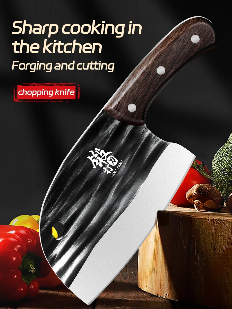 Plys-Meat-Knife-Hand-Forged-Kitchen-Knives-One-Piece-Hardened-Steel-for ...