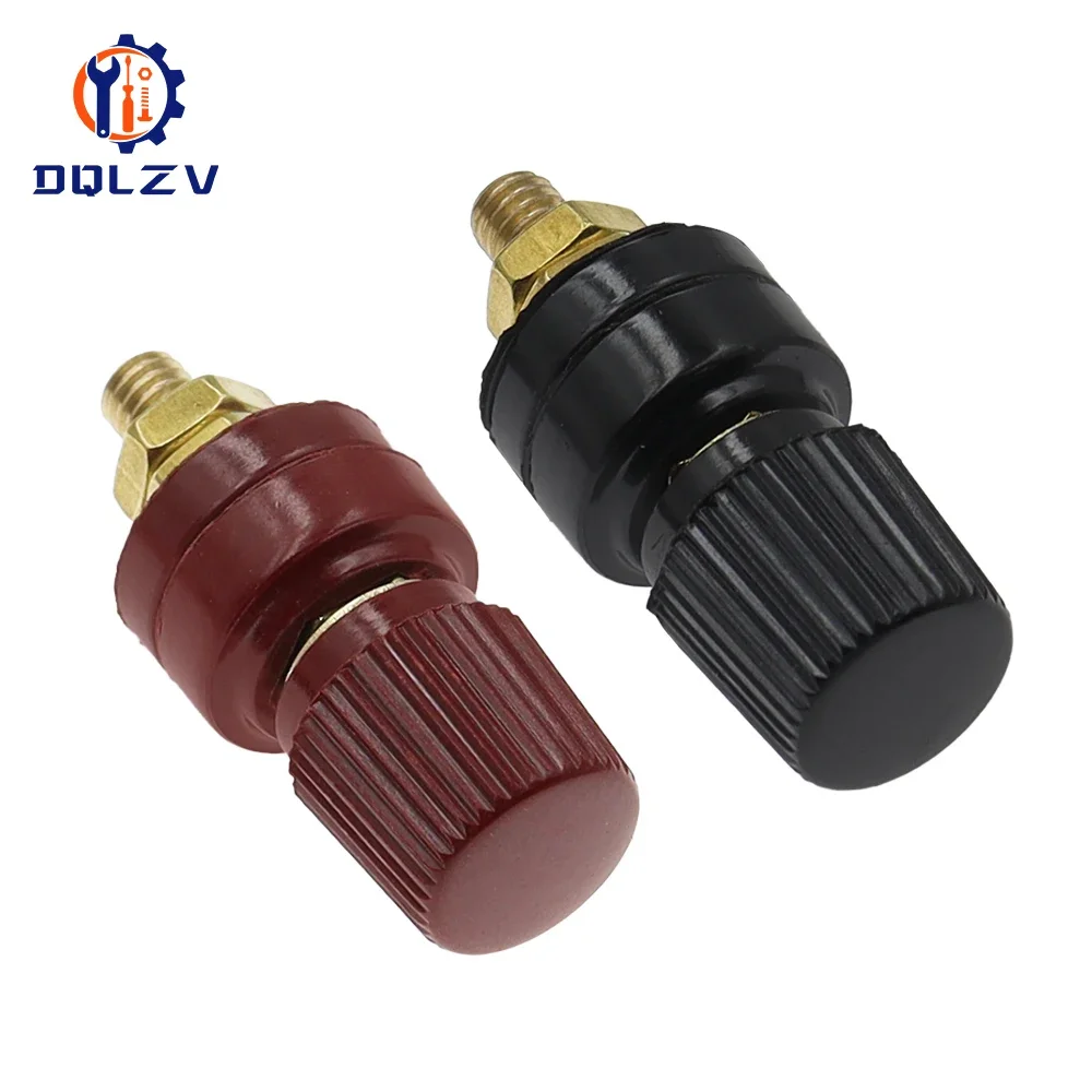 M6-Terminals-Brass-Posts-Terminal-Blocks-Type-333-Thread-Screw-Red-and ...