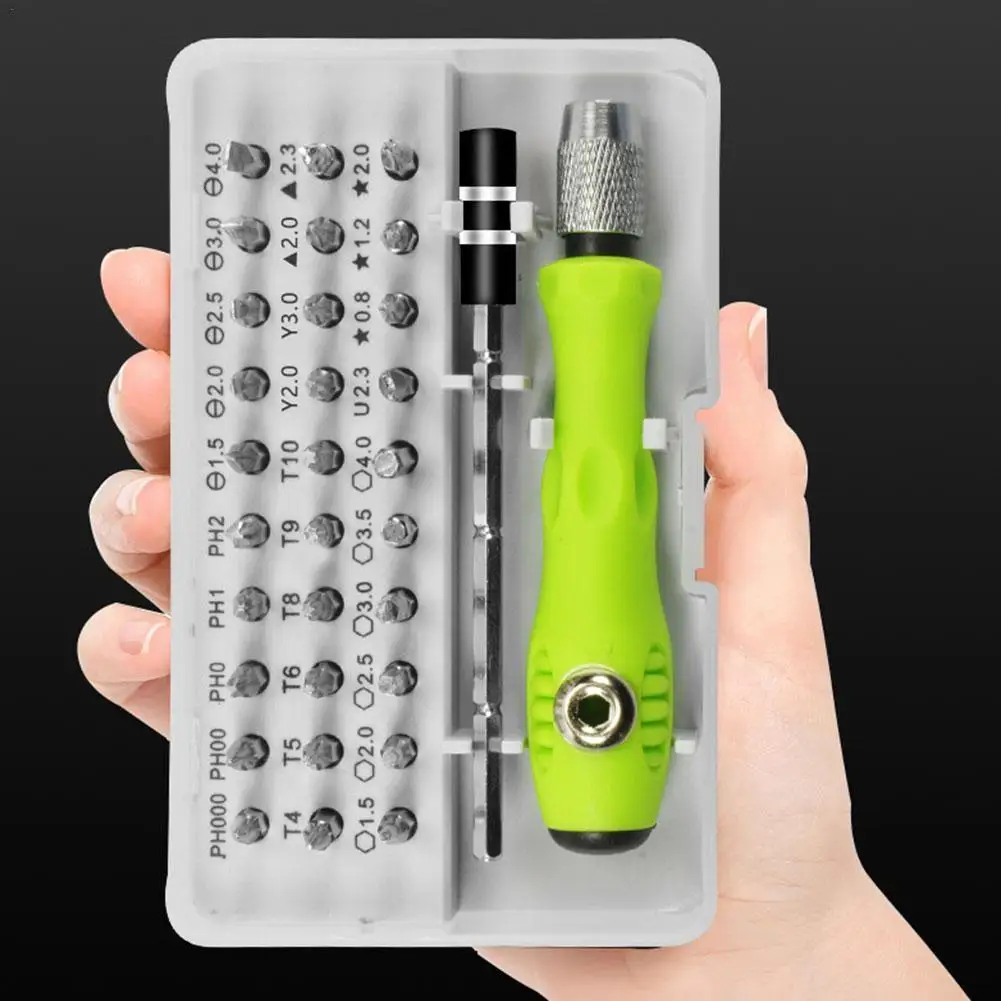 32 In 1 Multi-function Screwdriver Set Mini Magnetic Manual Bits Mobile ...