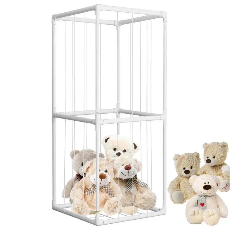 Plush-Toy-Storage-Box-Stuffed-Animal-Storage-Stuffed-Animal-Cage-Large ...