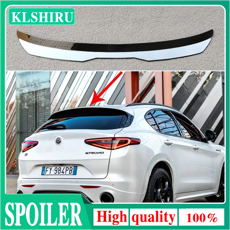 Car-Rear-Lip-Spoiler-For-2017-2020-Alfa-Romeo-Stelvio-Roof-Spoiler-High ...