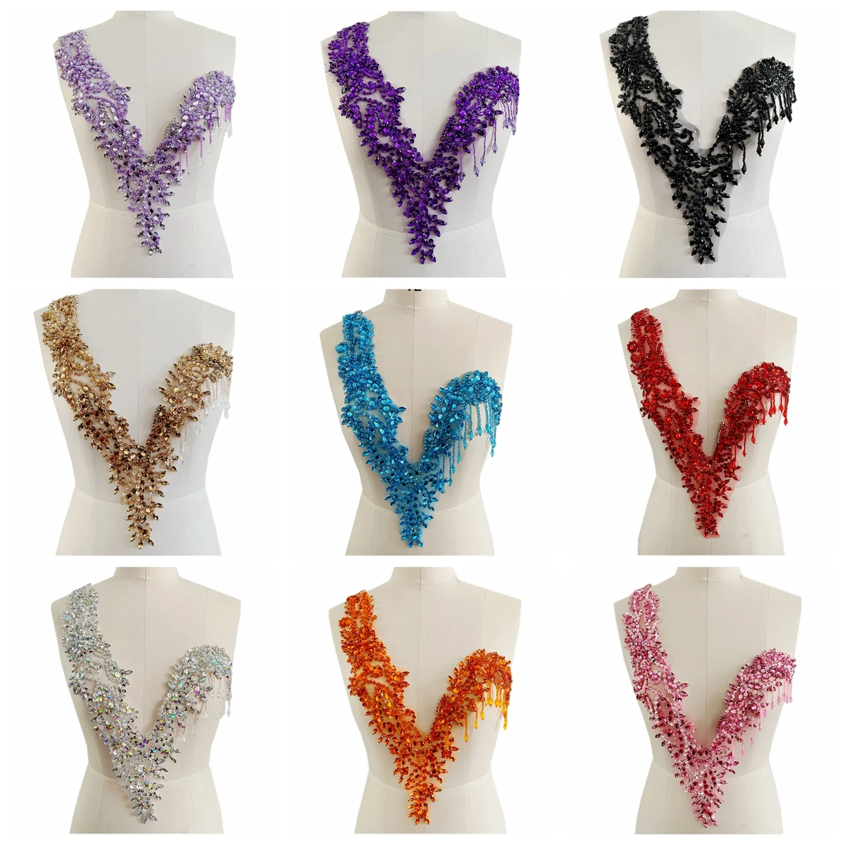 Beaded Diamond Crystal One Shoulder Straps Sweetheart Apparel ...