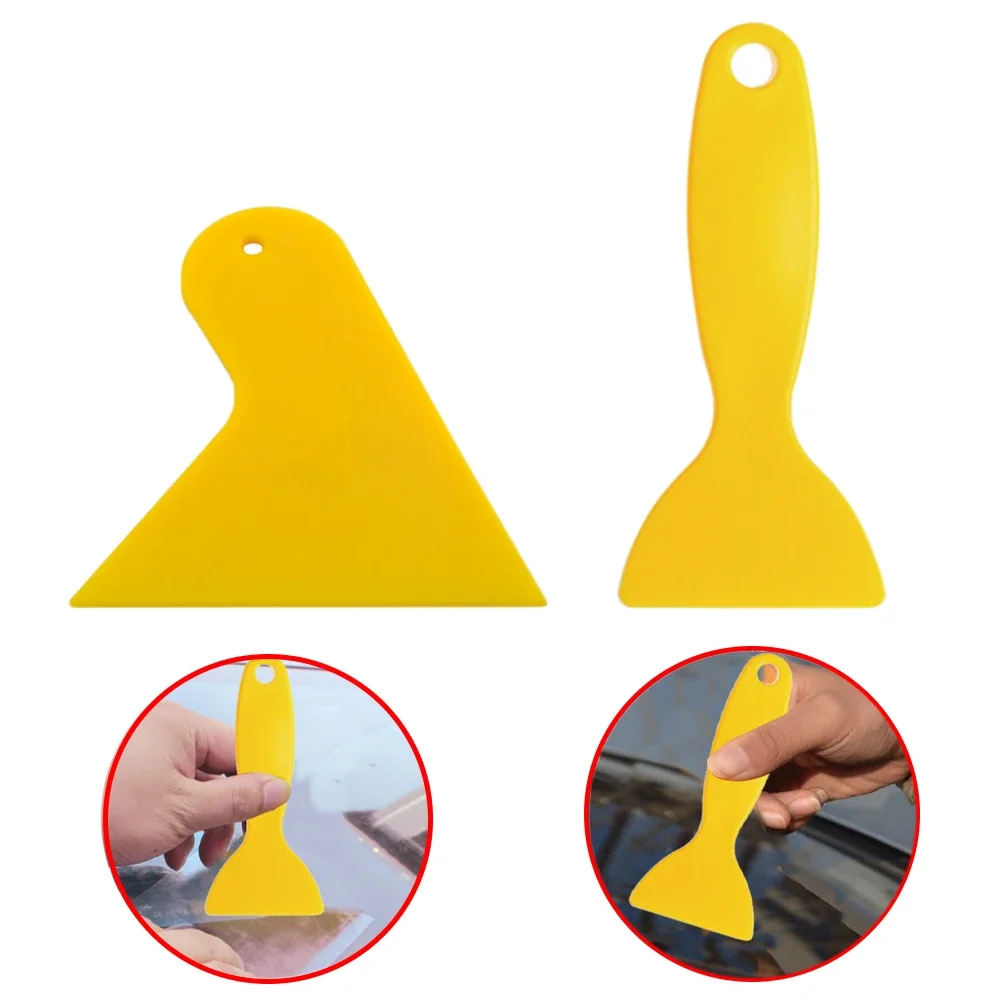 2pcs-Carbon-Fiber-Vinyl-Film-Wrapping-Scraper-Car-Window-Styling ...