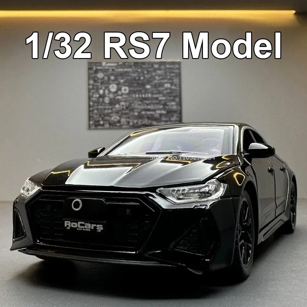 1-32-Scale-RS7-Model-Car-Toy-Alloy-Diecast-High-Simulation-with-Sound ...