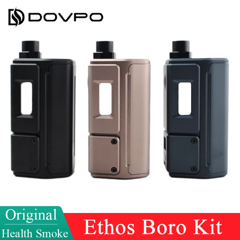 Original-DOVPO-Ethos-Boro-Kit-100W-Mod-7ml-Boro-Tank-Sub-Ohm-Coil-RBA ...