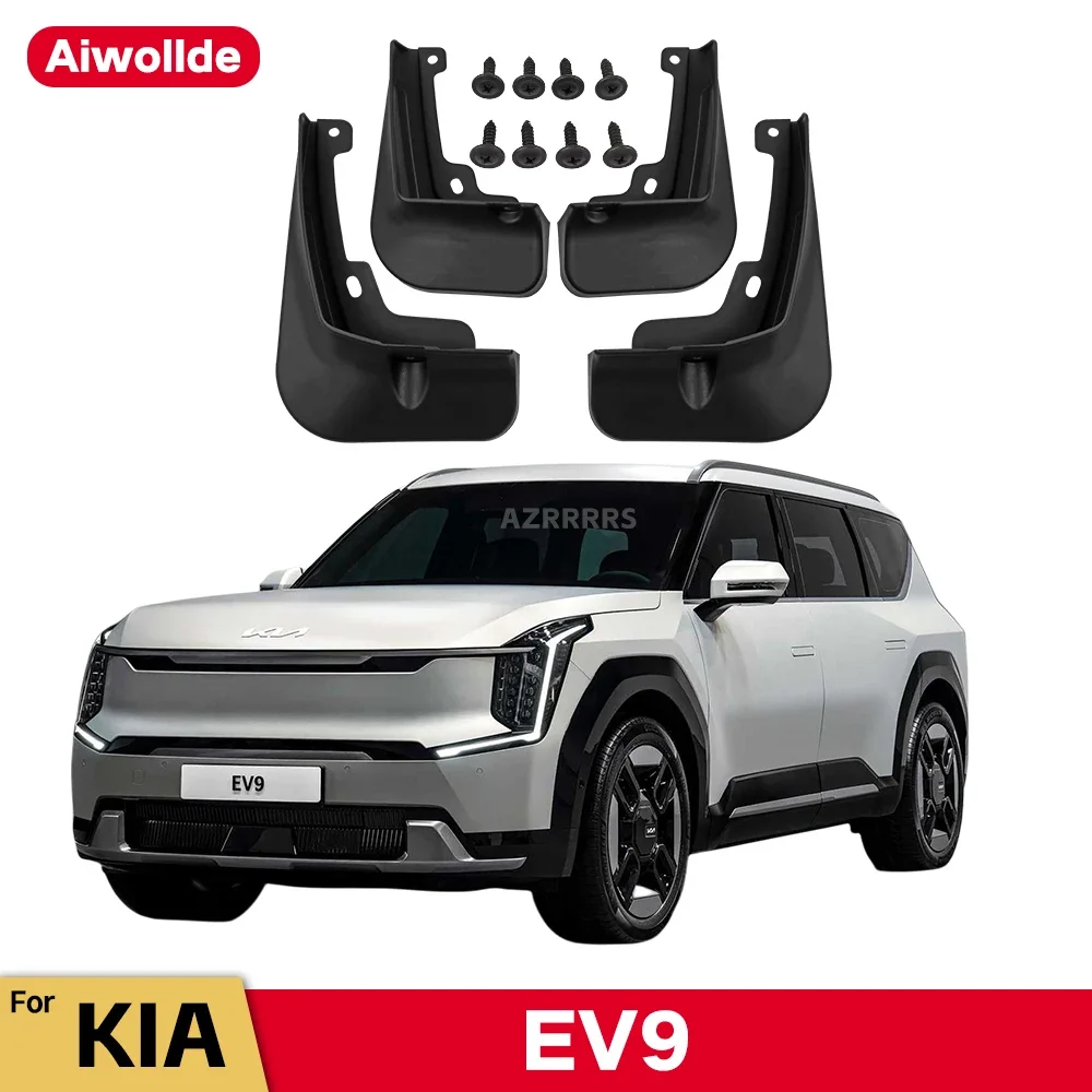 MudFlaps-For-KIA-EV9-2023-Mudguards-Mud-Flaps-Splash-Guards-Front-Rear ...