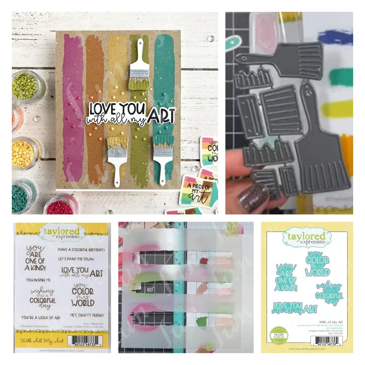 New-Brushes-Metal-Cutting-Dies-Sentiment-Clear-Stamps-Sets-Scrapbooking ...