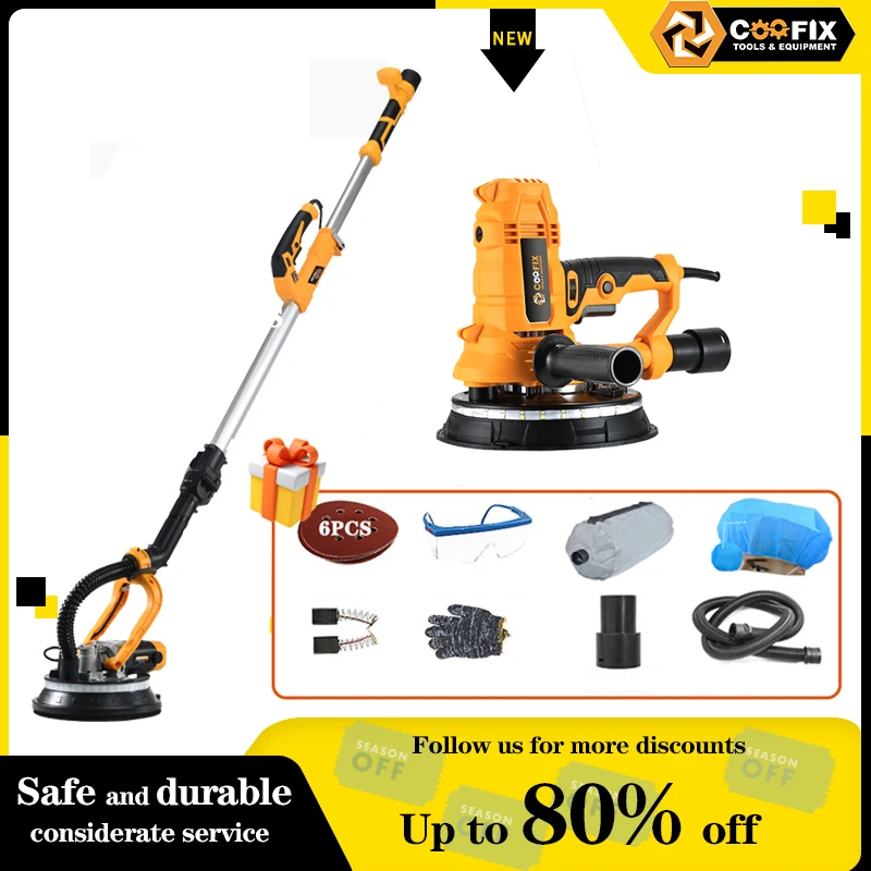 Coofix-750W-1000W-1280W-110-220V-215MM-Drywall-Sander-Machine-With ...