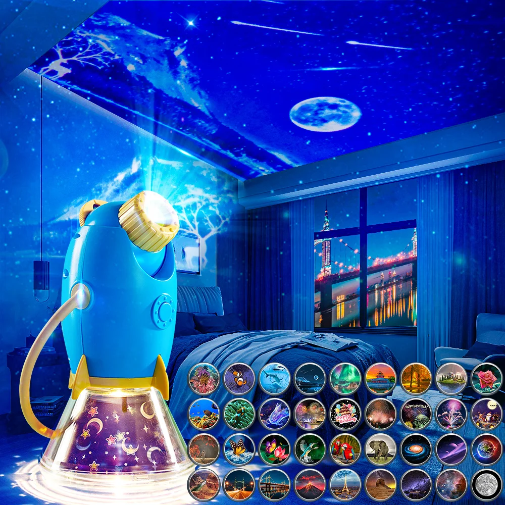 Led-Star-Projector-Flashlight-Toy-for-Childen-Sleeping-Machine-Night ...
