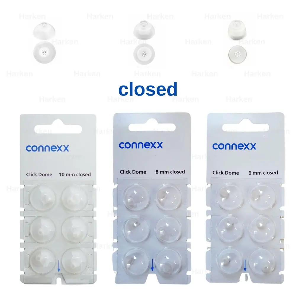 6Pieces-Signia-Click-Connexx-Original-Silicone-Ear-domes-for-Signia ...